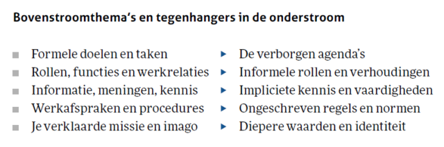 Onderstroom, groepsdynamiek en teamontwikkeling - Boom Management