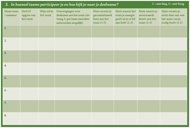 De invloed van ‘Multiple Team Membership’ op Goed Werk - Boom Management