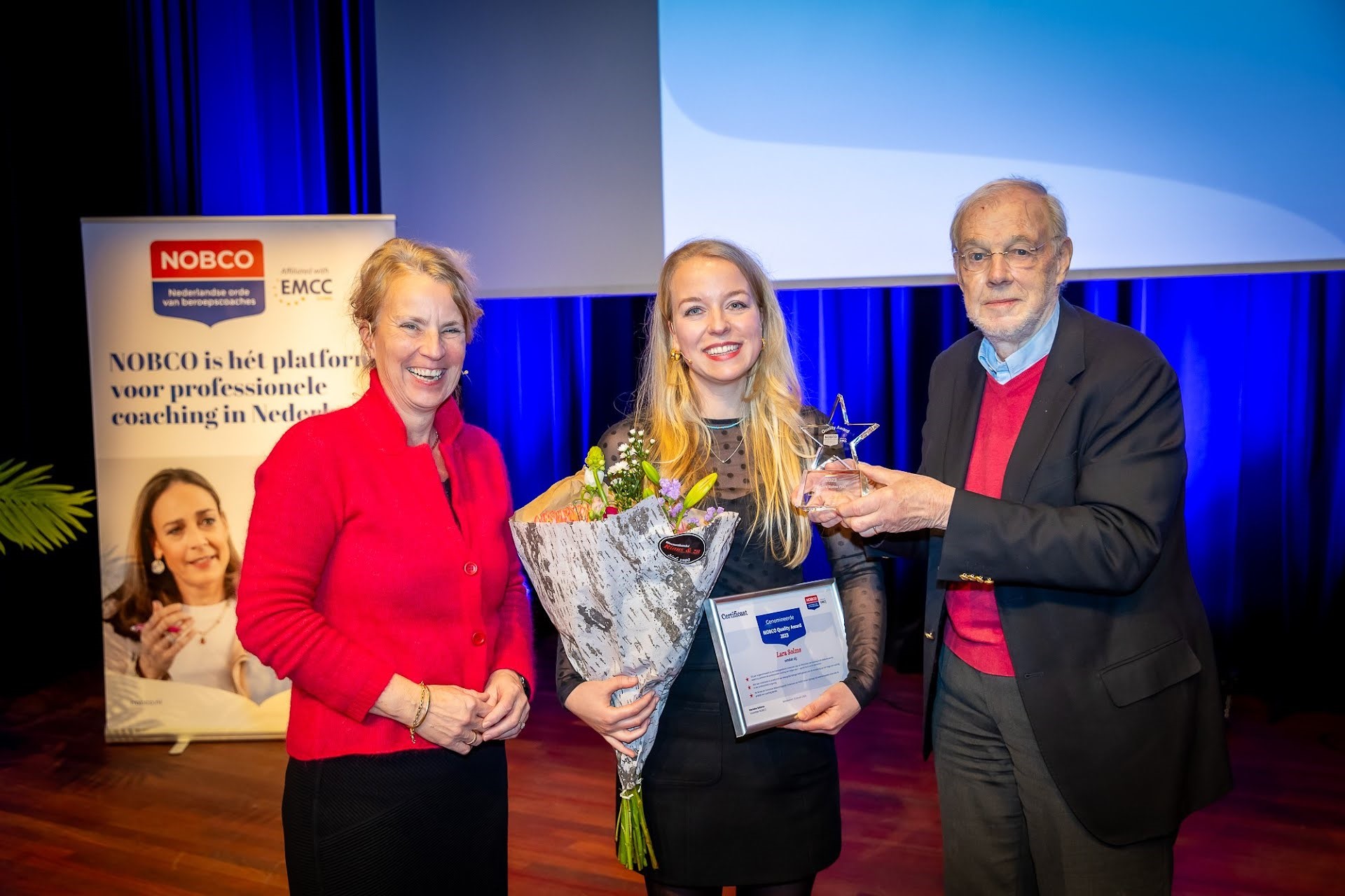 Lara Solms wint de NOBCO Quality Award 2023 - Boom Management